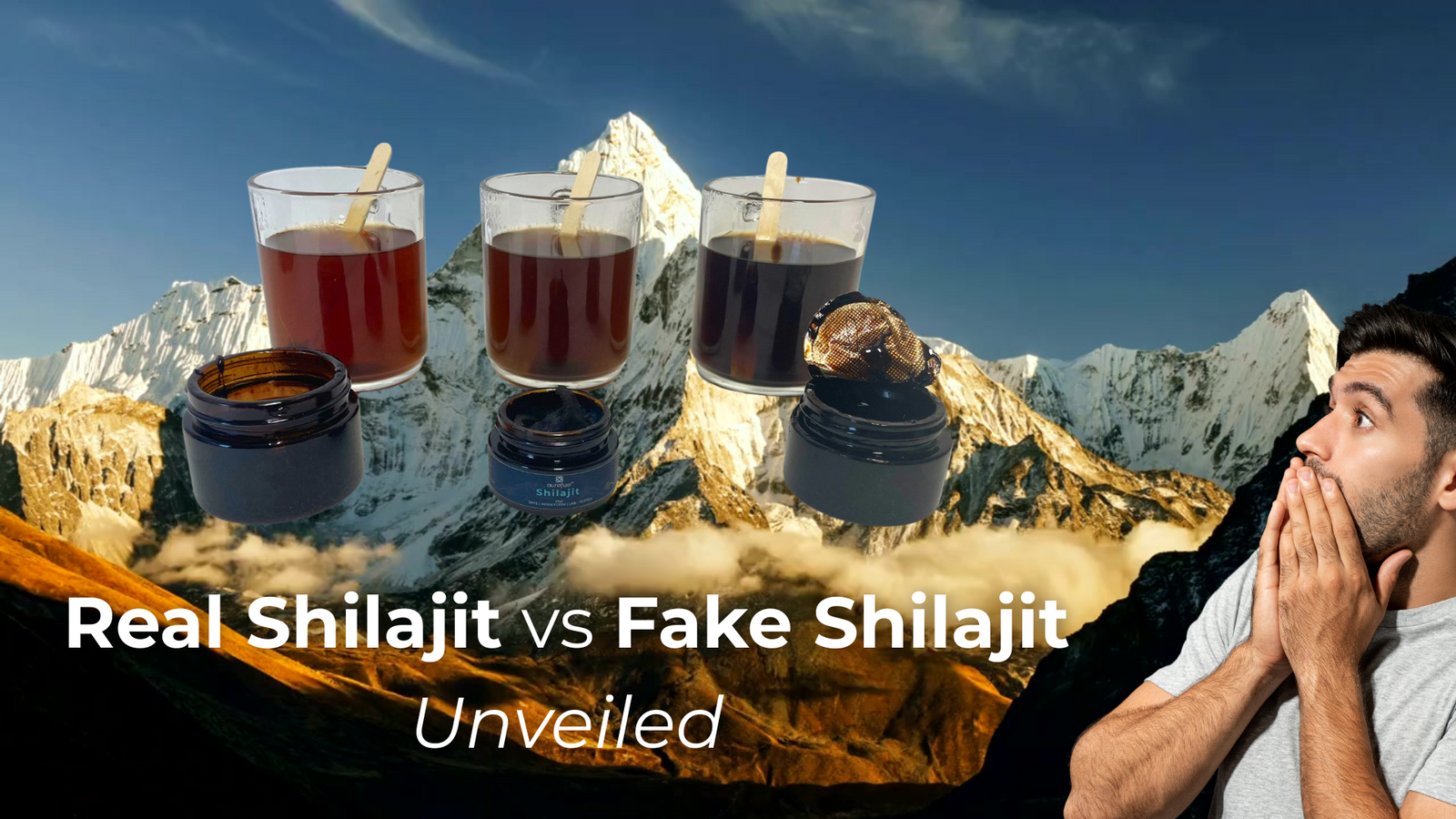 Pure vs. Fake Shilajit - Unveiled